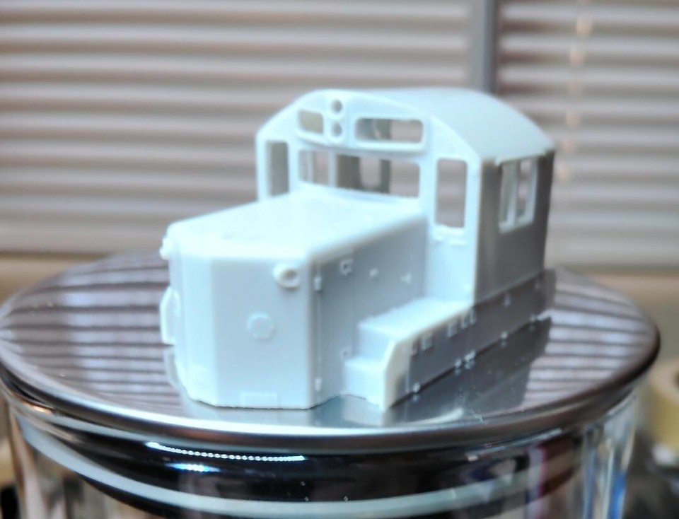 HO Scale, SD 18 Chop Nose cab, Resin Kit, Pacific Northwest Resin | eBay