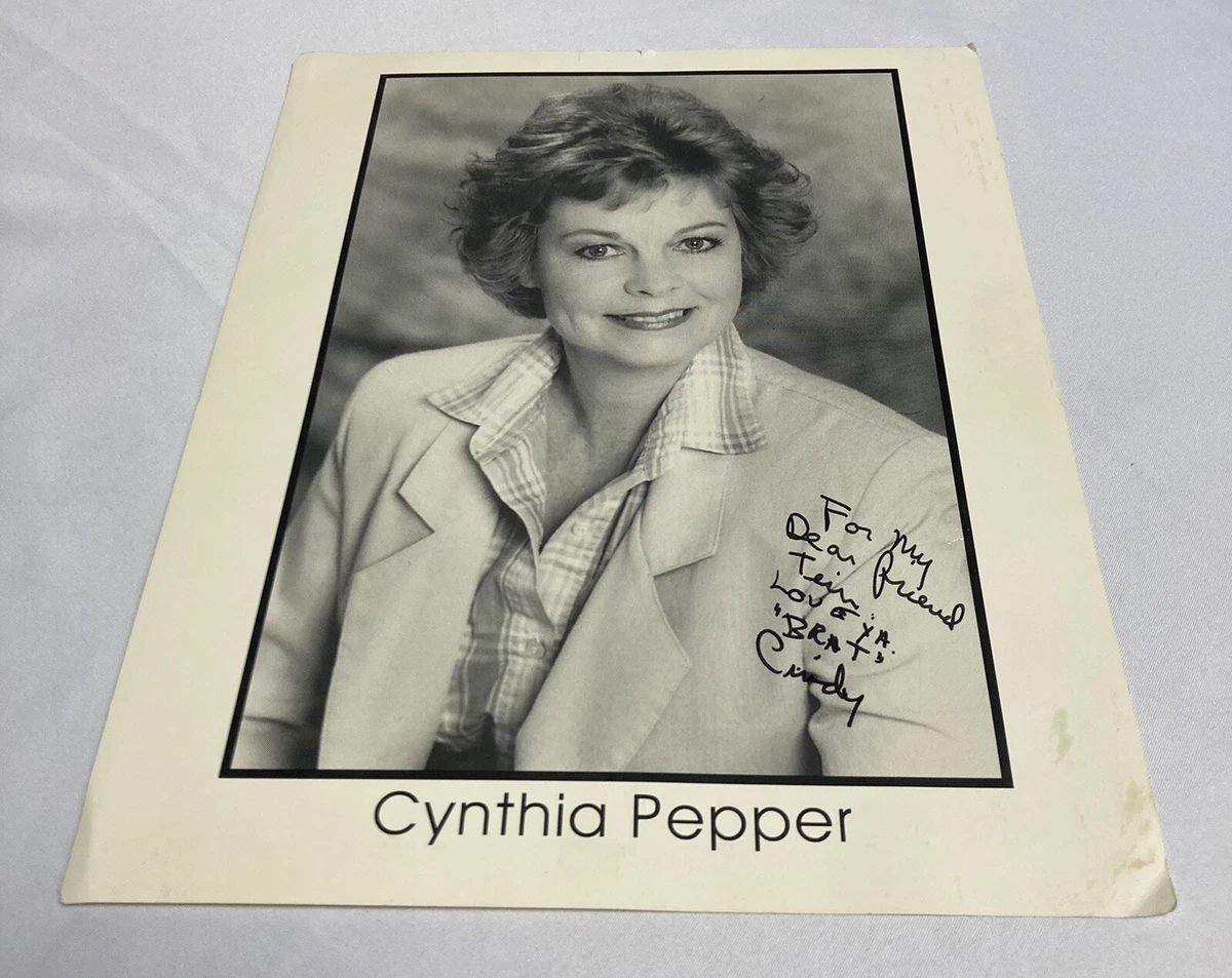 Cynthia Pepper Actress