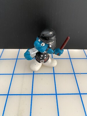 smurfs police man | eBay
