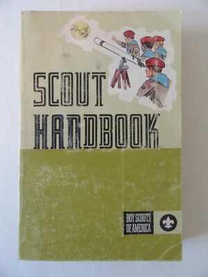 VTG 1972 Boy Scouts of America Handbook BSA 8th Edition 1st Printing ...
