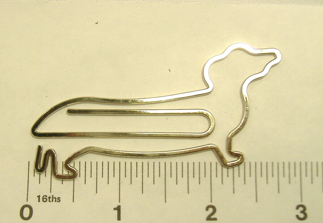 Paper clips Midori D-Clips Large Silver Color METAL card of 4 fun ...