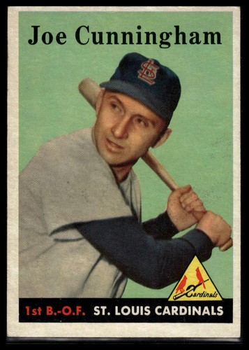 1958 Topps #168 Joe Cunningham | eBay