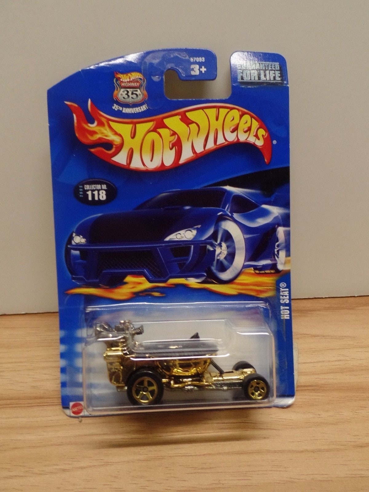 Hot Wheels Hot Seat Gold #118 2003 Diecast 1/64 scale 102318DBHW | eBay