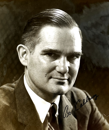 Autographed Howard Hollis "Bo" Callaway 8x10 Secretary of Army Callaway ...
