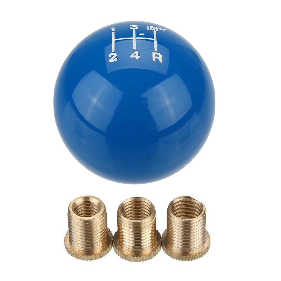 High Quality Shift Knob Blue Diameter: 53.5mm Gear:5Speed Red White 1 ...