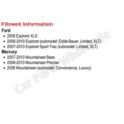 Coolant Reservoir For 2006-2010 Ford Explorer FO3014153 8L2Z8A080B With ...