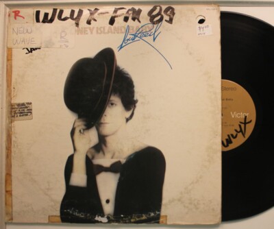 Lou Reed First Pressing Lp Coney Island Baby (Indianapolis Press) On ...