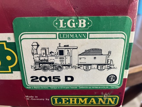LGB 2015D G Insterburg Steam Locomotive & Tender | eBay