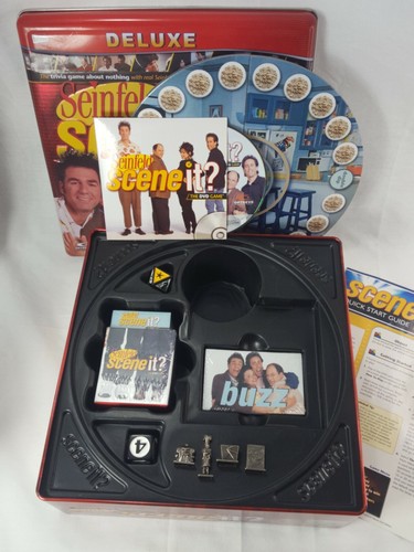 Seinfeld Scene It Deluxe Set Board Game In Tin Complete | eBay