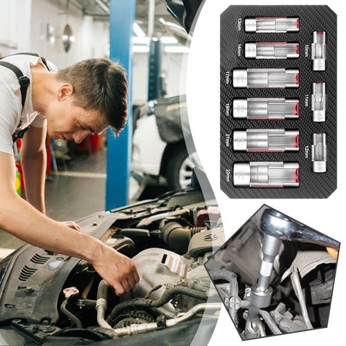 Flare Nut Socket Set 9pcs Slotted Set Square Drive Special Socket Set∷ ...