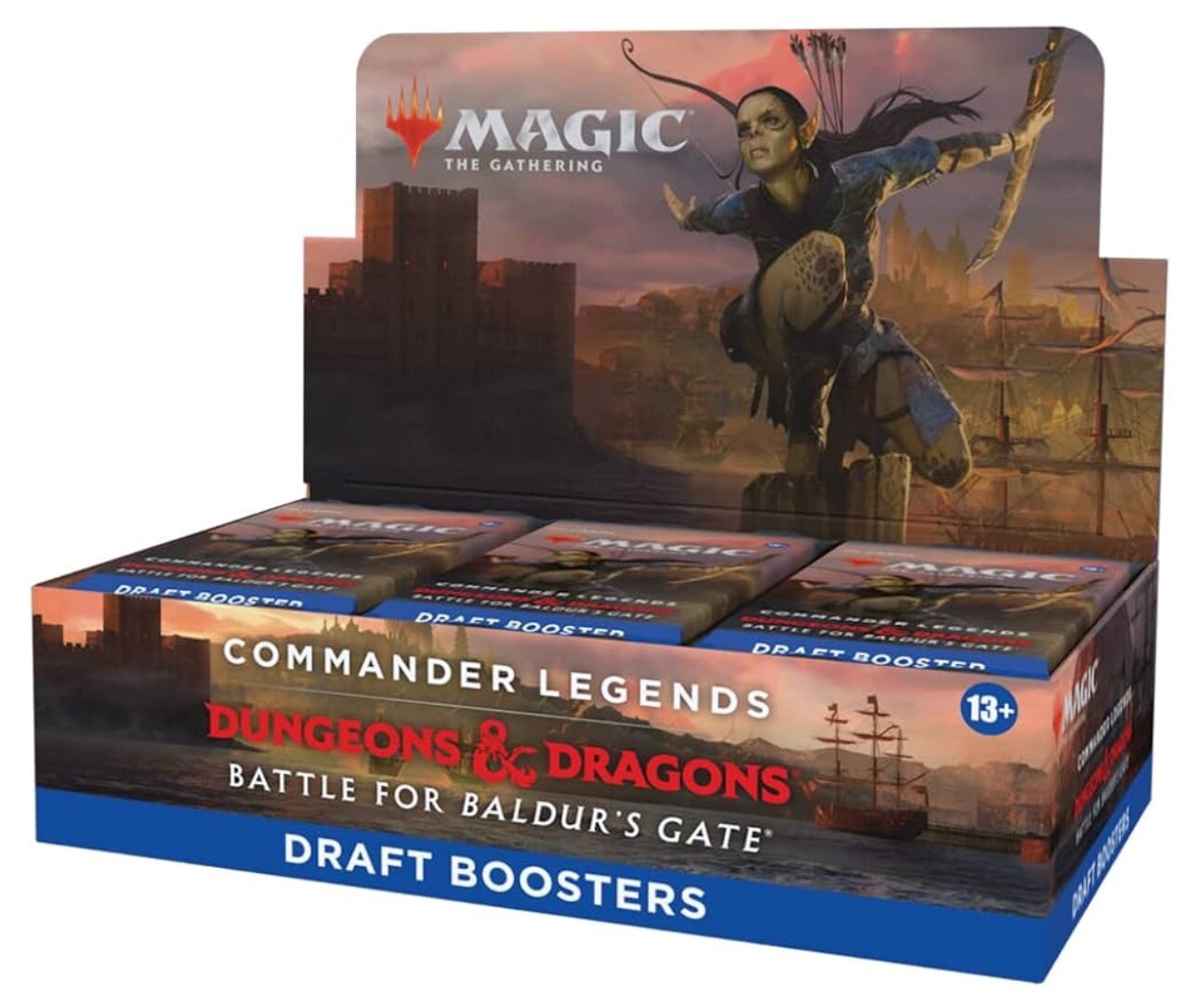 Magic Draft Booster Box Commander Legends Battle for Baldur's Gate ...
