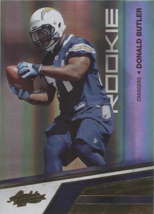 2010 Panini Absolute Memorabilia - Rookie Donald Butler #132 /299 (RC ...