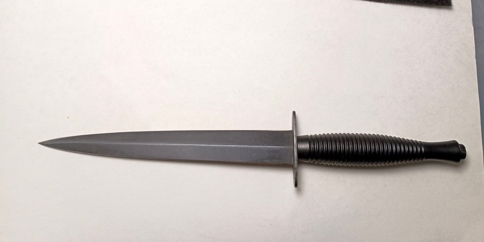 Vintage William Rodgers Knife Fairbairn Sykes Commando Knife with ...