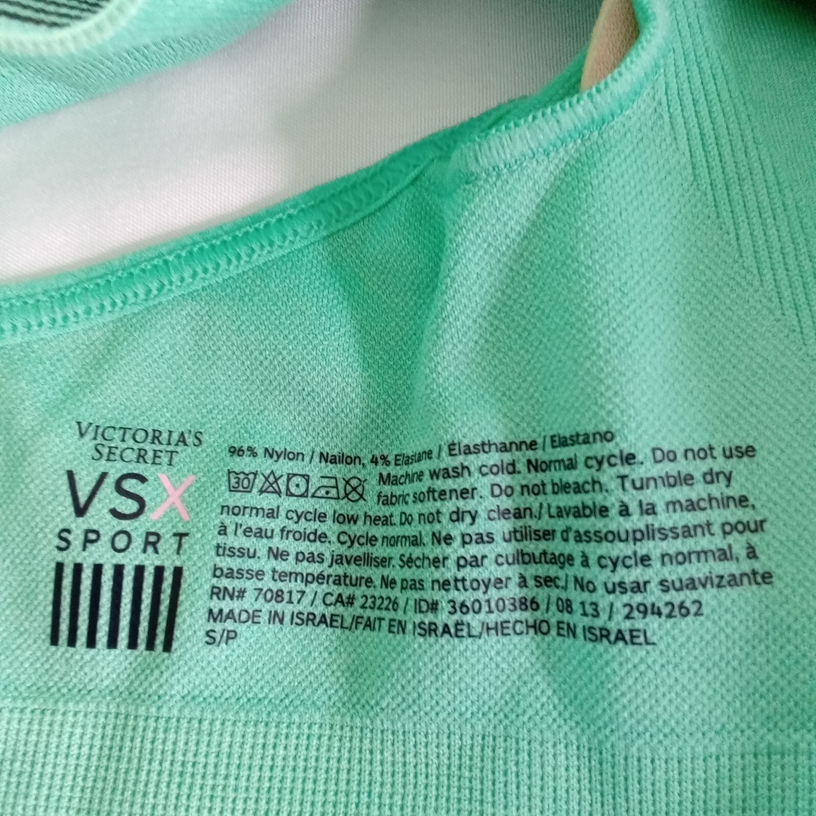Victoria's Secret VSX Lot of 2 Wire-free Sport Bras Size S The Player ...