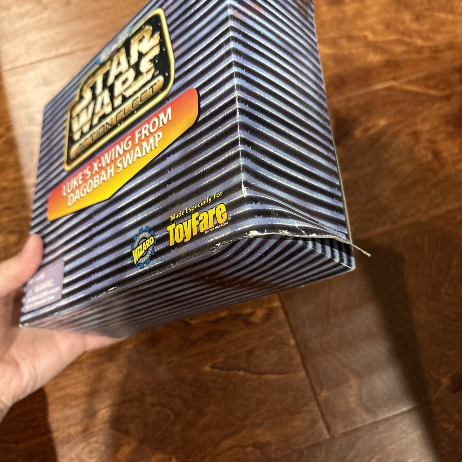 Star Wars Action Fleet Luke's X-Wing From Dagobah Swamp 1998 ToyFare ...