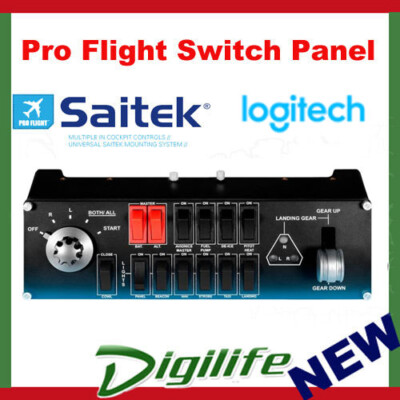 Logitech G Pro Flight Switch Panel with Landing Gear Controls 945 ...