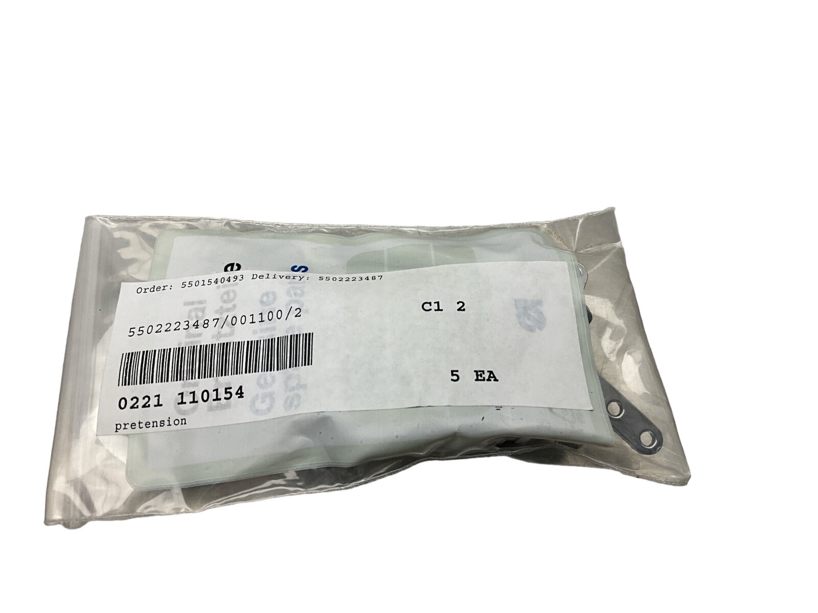 0221 110154 Pretension Compl. with Hexagonal Nut 9231 000377 for ...