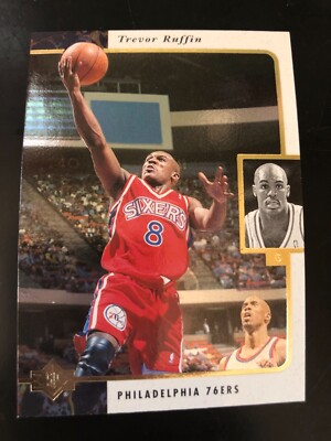 1995-96 UD SP #100 76ers Trevor Ruffin Basketball Card | eBay