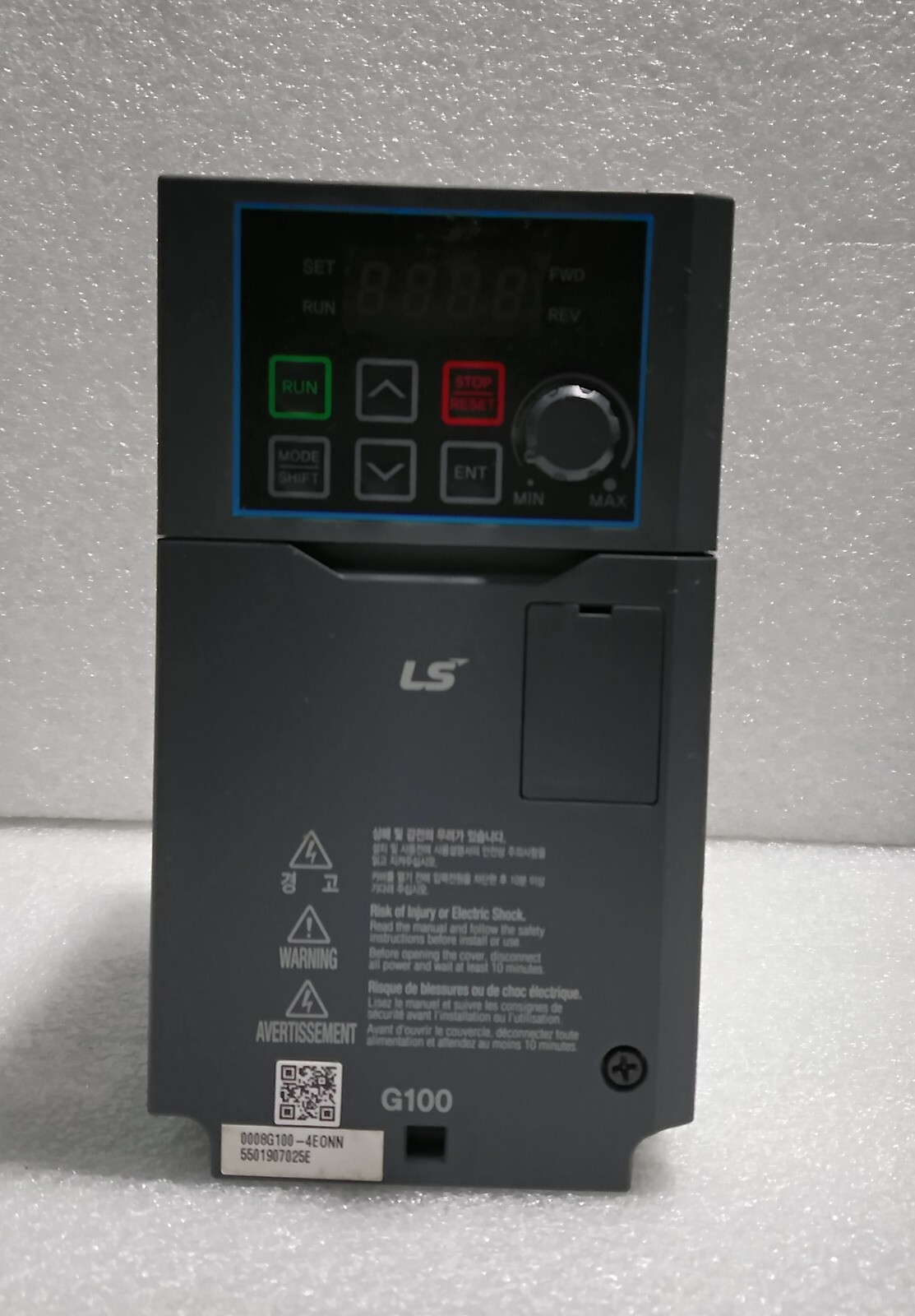 [Used] LS / LSLV0008G100-4E0NN / G100 INVERTER, 1.9kVA, 2.5A | eBay