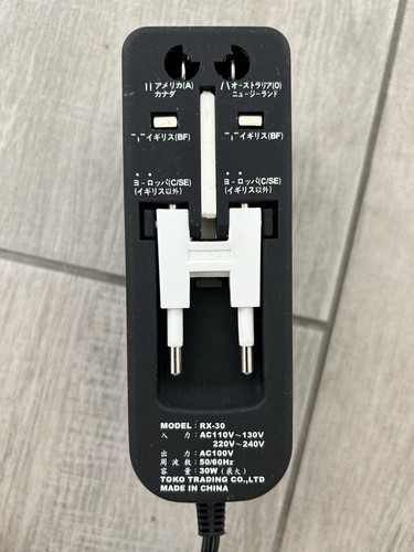 30W AC220V to 110V Step Down Converter Transformer Travel Power EU Plug ...