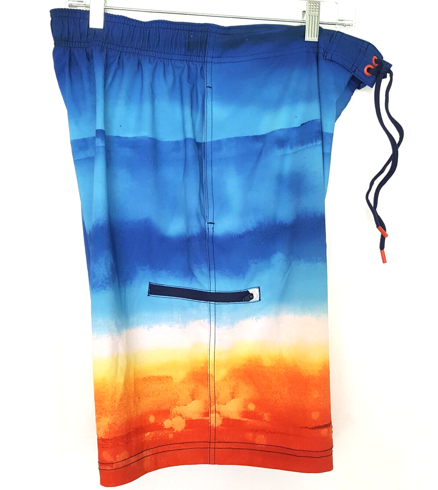 Speedo Swim Trunks Men's Size L Multicolor Above Knee Mesh Lined ...