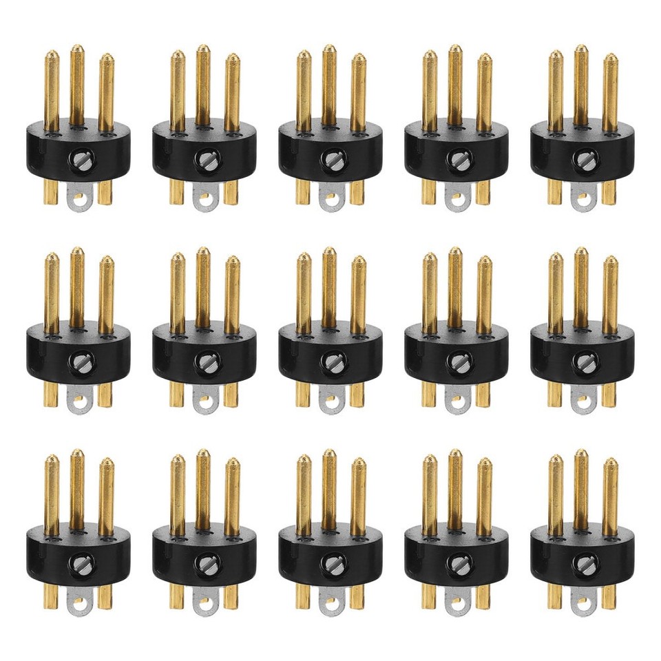 15 PCS Microphone Connector Accessories 3 Recording Adapter Plug | eBay ...