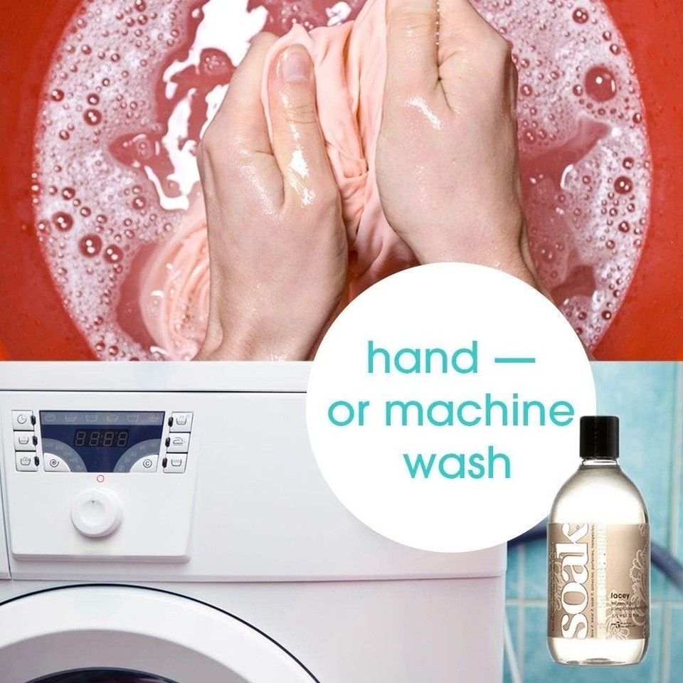 2 Pack Soak Laundry Soap, Plant Derived Hand Wash Detergent, 12 fl oz ...