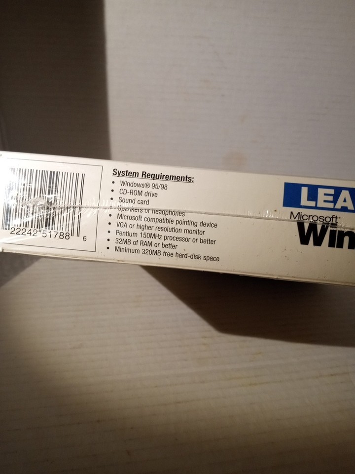 NOS Learn Microsoft Windows Me (Millennium Edition) CD-ROM Factory ...