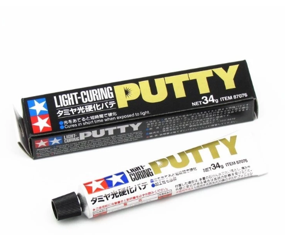TAMIYA Light-Curing Putty 34g # 87076- Made in Japan | eBay