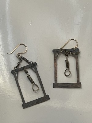 Handmade Noose Gothic Witch Punk Style Earrings Halloween | eBay