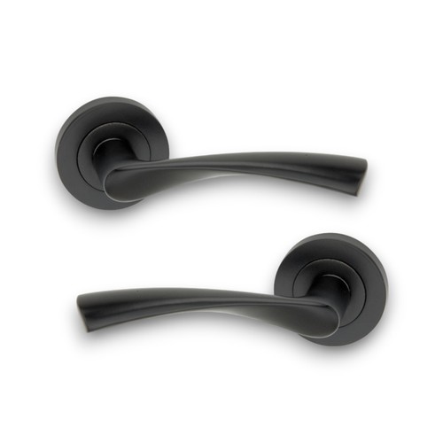 Twist Lever Internal Door Handles Sets Latch Lock Bathroom Door Pack ...