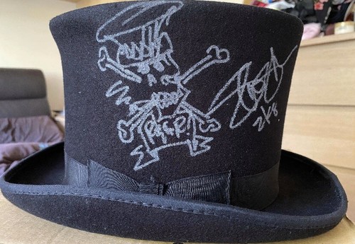 Guns N Roses Signed Hat Slash Autographed Top Hat W Proof (Axl Rose ...