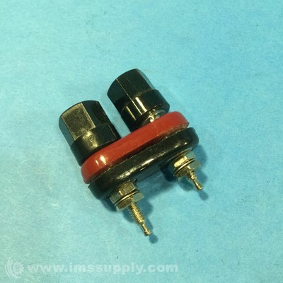 Dual Head Bind Post Terminal Plugs Socket Connector, Black USIP | eBay