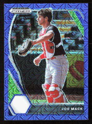 2021 Panini Prizm Draft Picks Joe Mack Blue Mojo #PDP31 Baseball | eBay