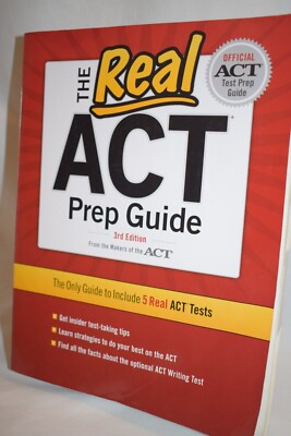 2011 The Real ACT Prep Guide 3rd Edition From The Makers Of the ACT 5 ...