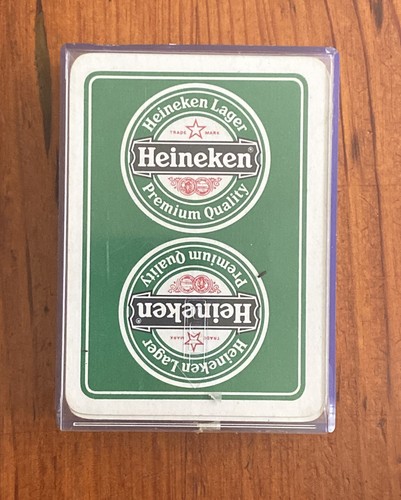 Complete Deck of Vintage Heineken Lager Beer Bier Playing Cards Poker ...