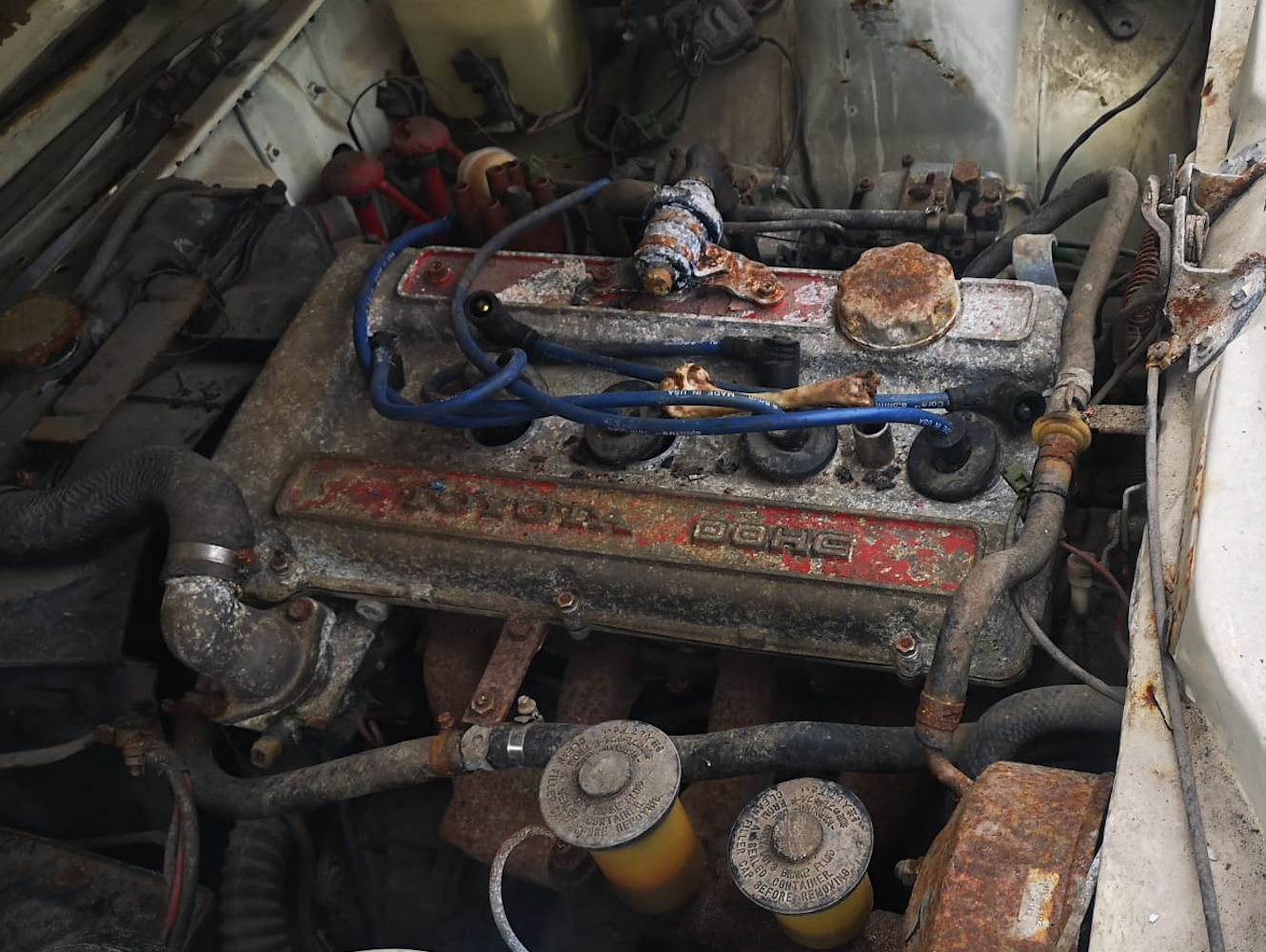 Engine motor Toyota 2TG 2t-g Toyota Celica TA28 RA28 RA23 TA23 Corolla ...