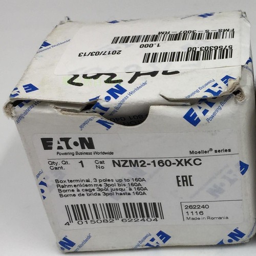 1piece new EATON MOELLER NZM2-160-XKC Box terminal Fast Delivery | eBay