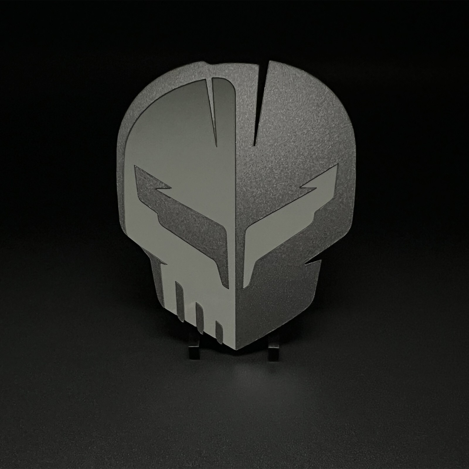 ONE (1) JAKE Skull fits Chevy Corvette Racing Emblem Badge Vette C8 C8R ...