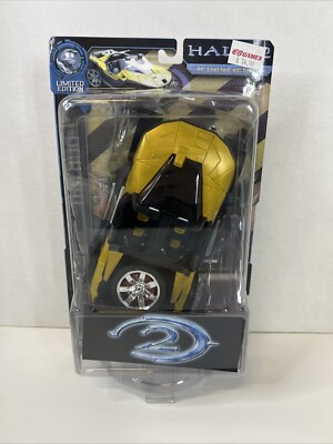 Halo 2 Limited Edition Gold Warthog Hog Action Figure Joyride | eBay