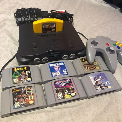 Nintendo 64 Bundle With 7 Games! | eBay