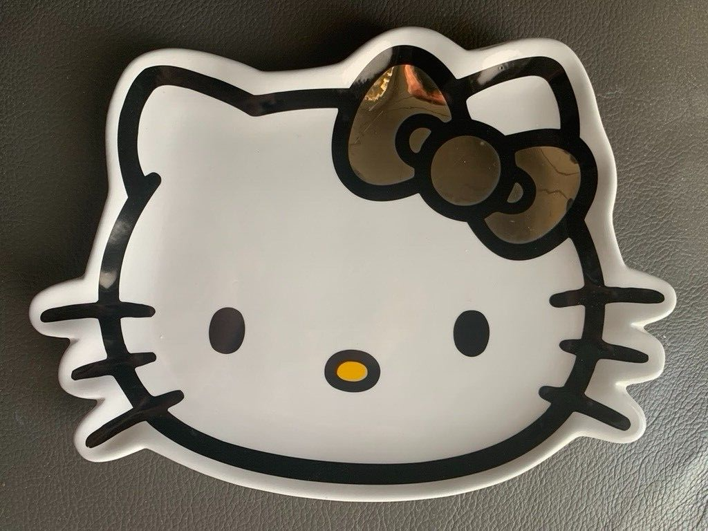 Hello Kitty Face Stencil Hello Kitty Face Bow Tie Vinyl Decal Sticker