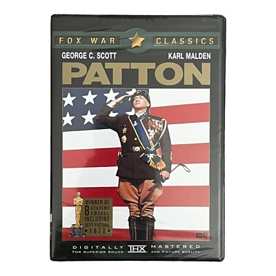 Patton DVD George C. Scott Karl Malden Fox War Classics Digitally ...