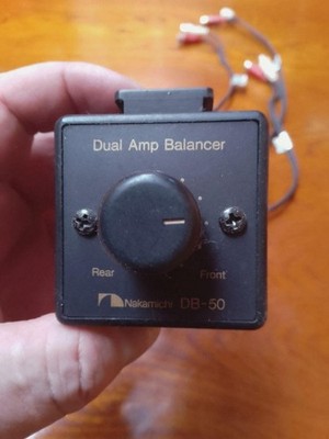 Nakamichi DB-50 Dual Amp Balancer for Car Audio Sound Quality ...