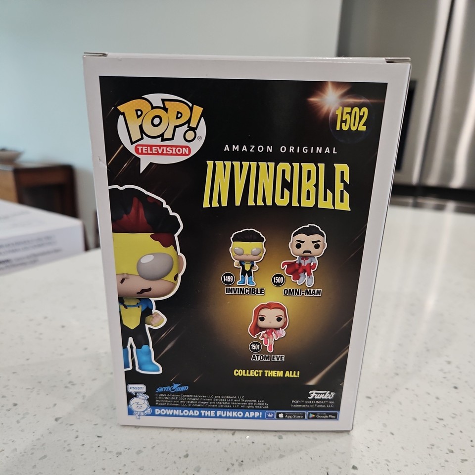 Funko POP! Bloody Invincible Specialty Series Exclusive #1502 w ...