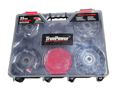 True Power Angle Grinder Set 35pc | eBay