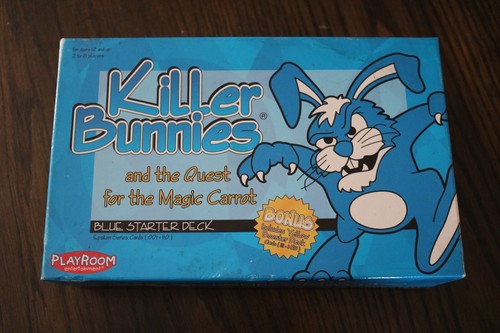 Killer Bunnies Blue Starter Deck + Yellow Booster Deck - Complete | eBay