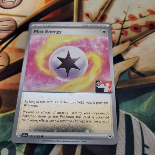 Mist Energy Play! Pokemon TCG Prize Pack Series 5 Cosmos Holo Promo 161 ...