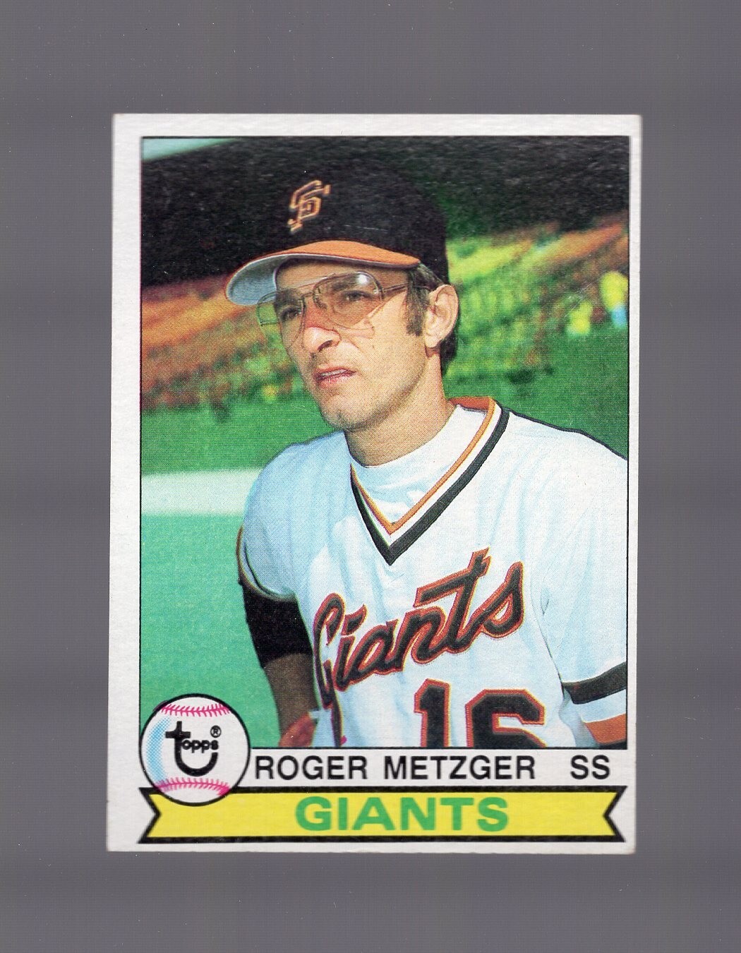 ROGER METZGER GIANTS TOPPS BASEBALL CARD 1979 | eBay
