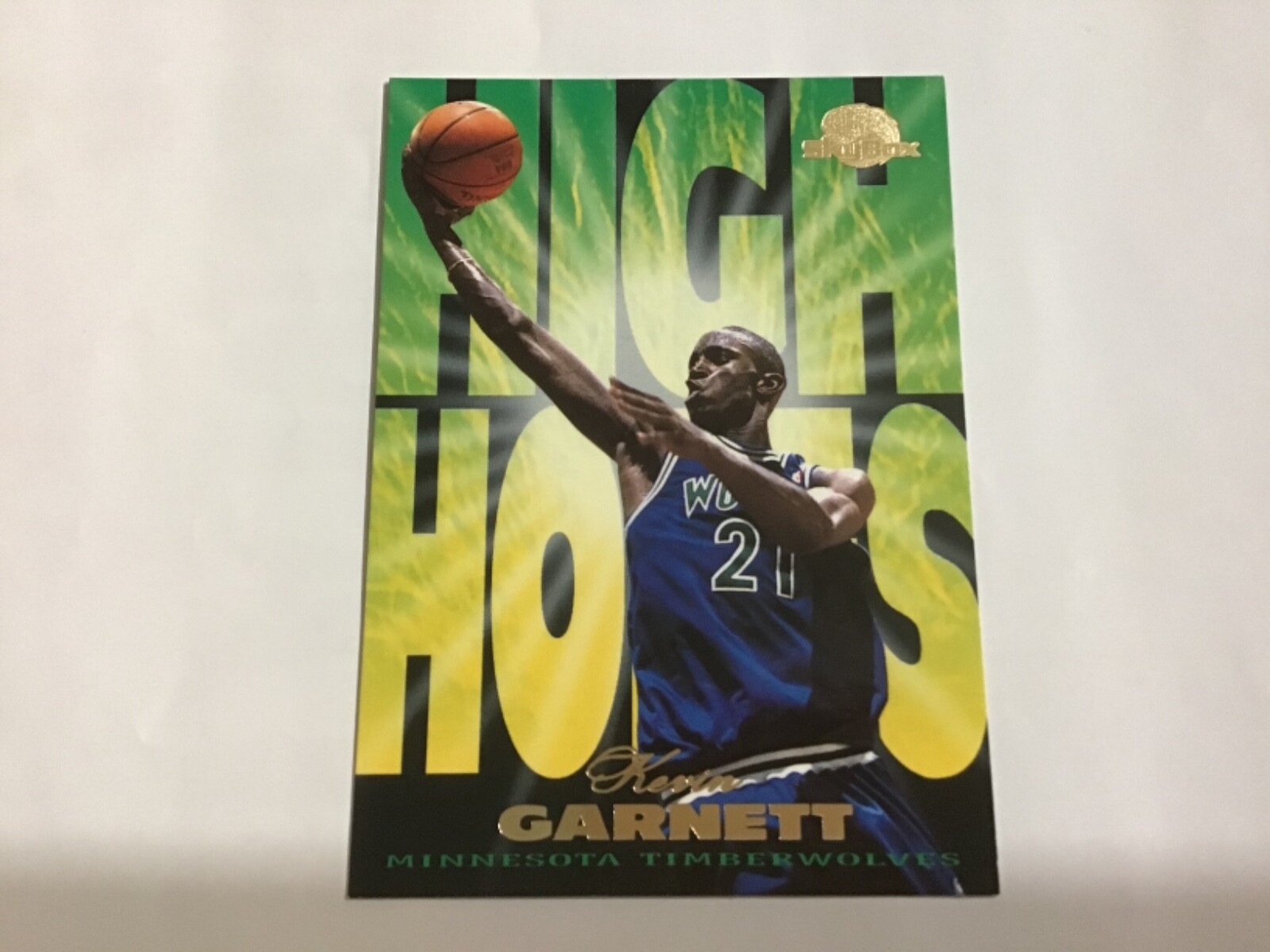 1995-96 Kevin Garnett skybox high hopes . HH10 Rookie card. | eBay